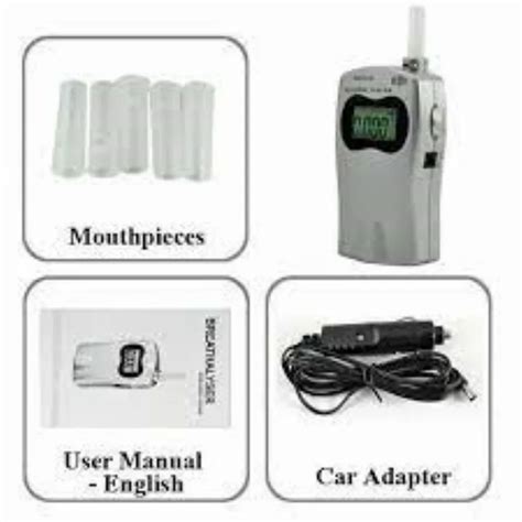 Breath Alcohol Analyzer At ₹ 4800 Alcohol Breath Tester In New Delhi