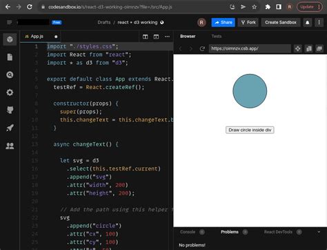 Unable To Use D3 With React R React