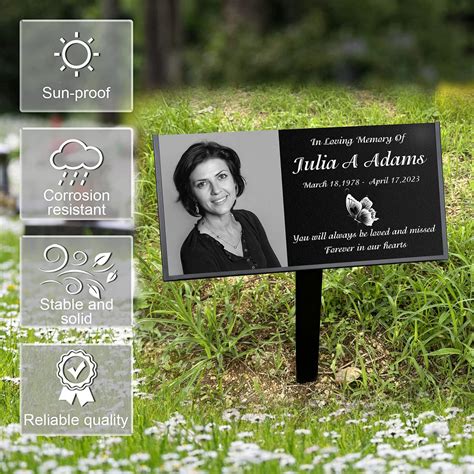 Personalized Memorial Stonesheadstones For Gravesgrave