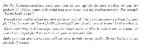 solved for the following exercises write your code in one