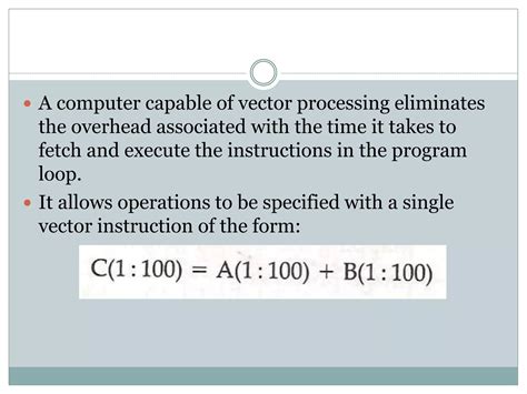 Pipelining And Vector Processing PPTX