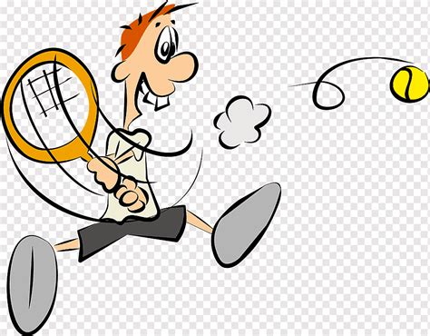 테니스 선수 테니스 공 골프 만화 스포츠 골프 Png Pngwing