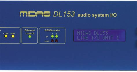 Midas DL Stagebox With MIDAS Mic Preamps And DL B H