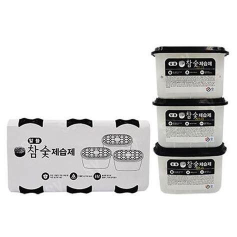 Easyandwells 알뜰 참숯 제습제 530ml 3p 핫트랙스