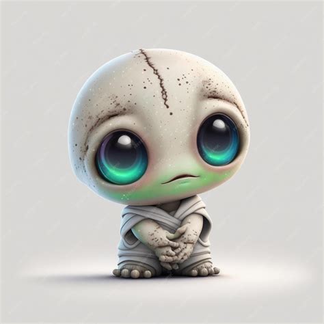 Premium Photo Alien Chibi Abstract Galaxy Watercolor Hyperrealistic