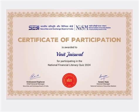Vinit Jaiswal On Linkedin Financialliteracy Sebi Nism Learning Finance