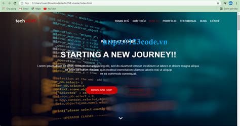 Share Code Website Giới Thiệu Công Ty Viết Bằng Html Css Responsive