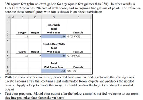 Solved Visual C Console Based Project Declare A Room Chegg