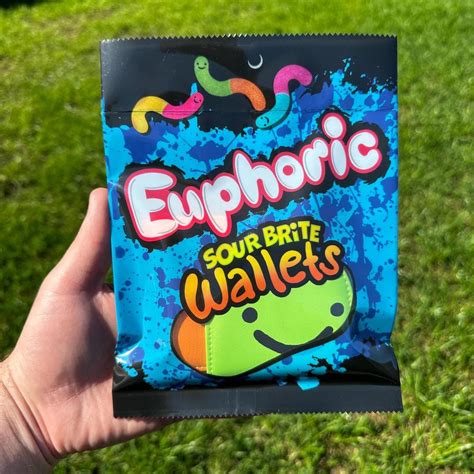 Gummy Worm Wallet Handmade Vegan Leather Novelty Wallet Etsy