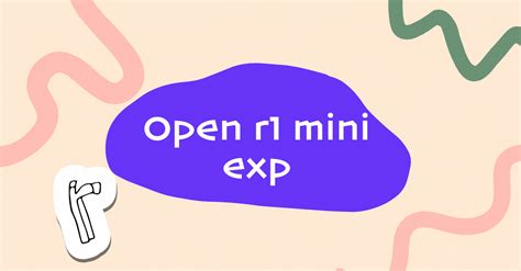 Prithivmlmodsopen R1 Mini Experimental · Hugging Face