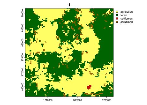 Finding The Most Unique Land Cover Spatial Pattern R Bloggers