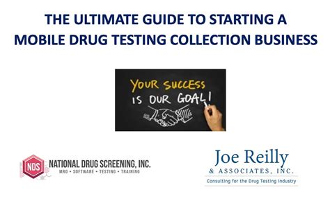 The Ultimate Guide To Starting A Mobile Drug Testing Collection Busines