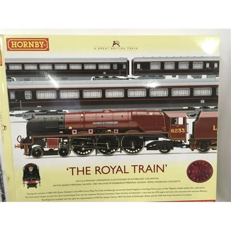A Boxed Hornby Set The Royal Train R2370 Includes Locomotive And Tender