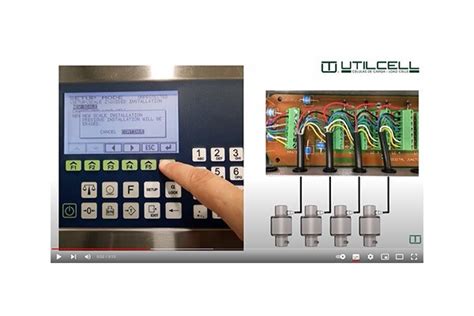 Utilcell Video Matrix Ii Digital Load Cells Installation