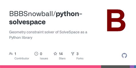 GitHub BBBSnowball Python Solvespace Geometry Constraint Solver Of SolveSpace As A Python Library