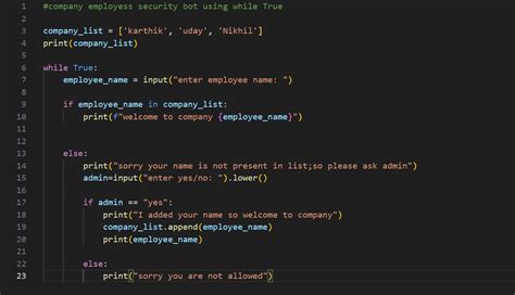 While Pythonprogramming Harish D