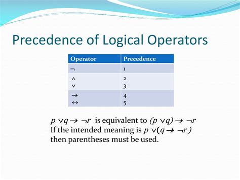 PPT Discrete Mathematics Propositional Logic PowerPoint Presentation