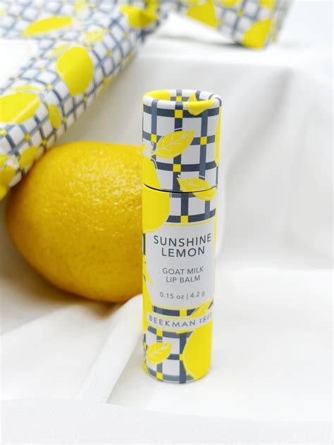 Beekman 1802 Sunshine Lemon Lip Balm Home Treasures And More