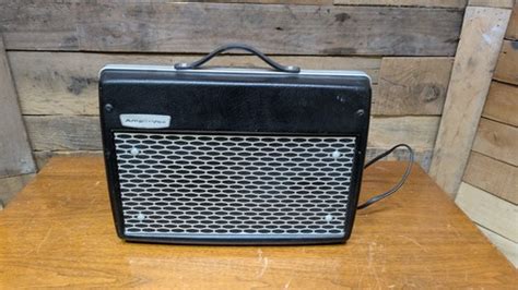 Ampli Vox Vintage Portable Pro Audio Usa 35w Suitcase Amp S 800 Ebay