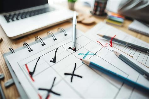 Premium Photo A Computer Screen With A Red X On It