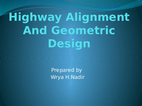 ppt coordination between horizontal and vertical alignment