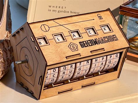 Geheimmachine Cipher Machine Toy Teaches Ciphering And Encryption Basics
