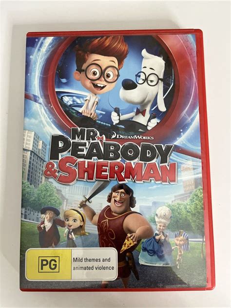 Mr Peabody And Sherman Dvd 2014 Dreamworks Animated Film Region 4