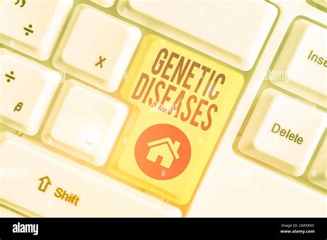 Handwriting Text Writing Genetic Diseases Conceptual Photo Disease