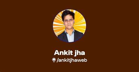 Ankit Jha Linktree
