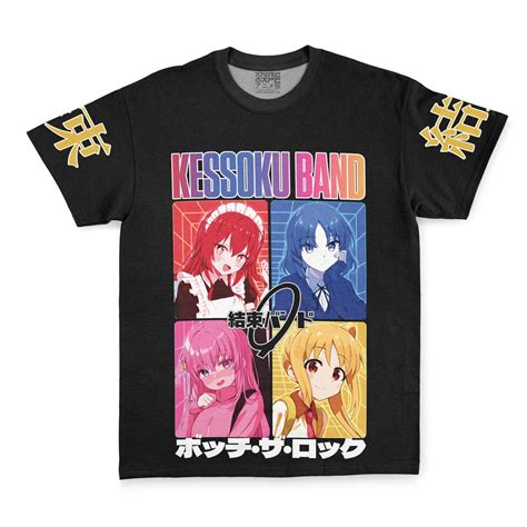 Kessoku Band Bocchi The Rock Streetwear T Shirt Otaku Treasure