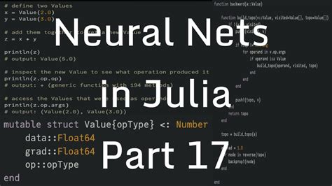 Neural Nets From Scratch In Julia Part 17 Softmax Activation Crossentropy Loss 2 Youtube