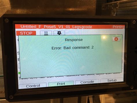 bad command and missing characters in gcode since firmware upgrade duet3d forum
