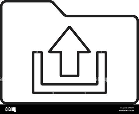 File Upload Icon Vector Eps File Perfect Use For Print Media Web Stock Images Commercial