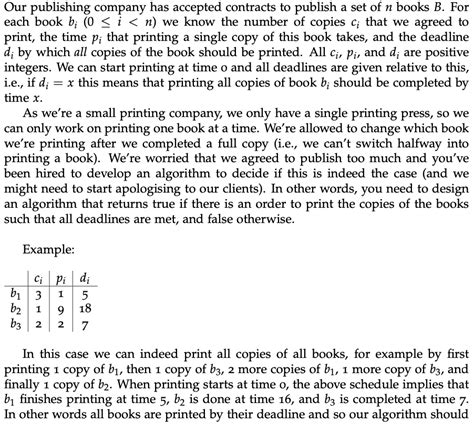 Solved Your Task Is To Give A Greedy Algorithm For This