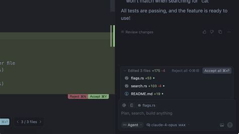 Cursor 差异与评审