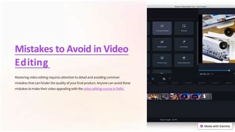 PPT Editing Errors What Not To Do In Video Production PowerPoint Presentation ID 12492121