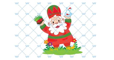 عکس کارتونی حاجی فیروز و عمو نوروز