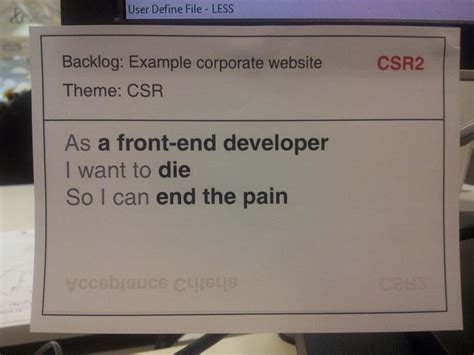 as a front end developer r programmerhumor