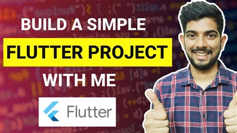 how to build a simple hello world project using flutter flutter for