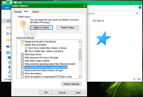 How To Start File Explorer In A Separate Process In Windows 10