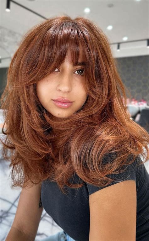 Medium Length Wavy Layered Haircuts