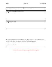 ENGR112 HW 0 Getting Started Spring2021 Pdf Week 1 ENGR 112 Name