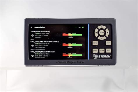 Steren Wireless Display Tester Wifi Tester Wirelesss Ethernet Testin Steren