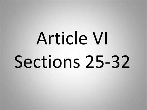 Article 6 Sections 25 32 Phil Constitution Pptx