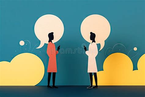 Issue Social Concept Teamwork Networking Conversation Having Bubbles