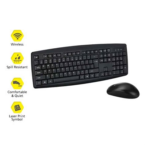 Keyboard Mouse Wireless Combo Km 203w Micropack Mdp It And Electronic Superstore