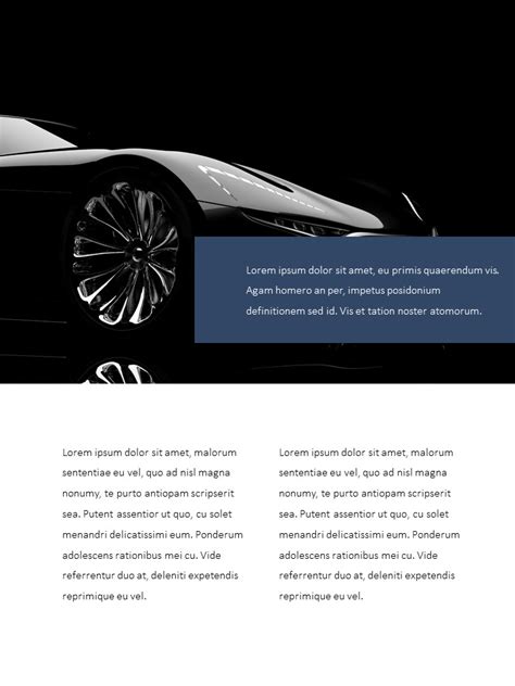 Autonomous Driving Google PowerPoint Slides