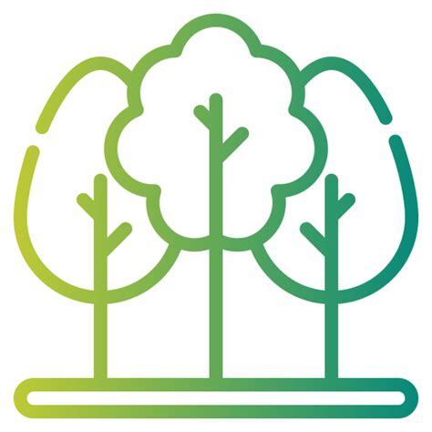 Trees Generic Gradient Icon