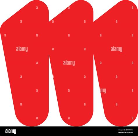 Letter M Logo Vector Illustration Design Stock Vector Image Art Alamy