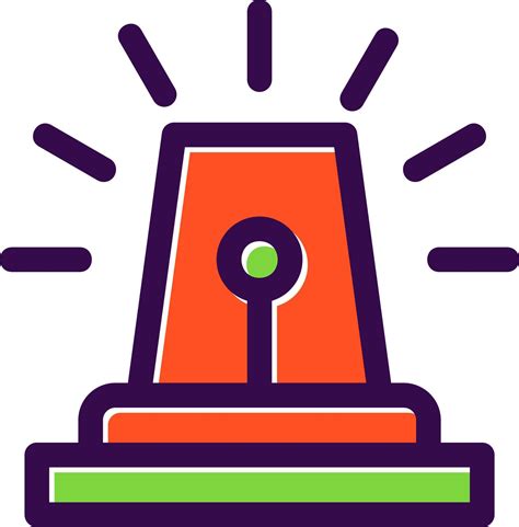 Security Alarm Vector Icon Design 16496098 Vector Art At Vecteezy